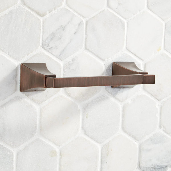 Signature Hardware Totten Wall Mount Toilet Paper Holder And Reviews